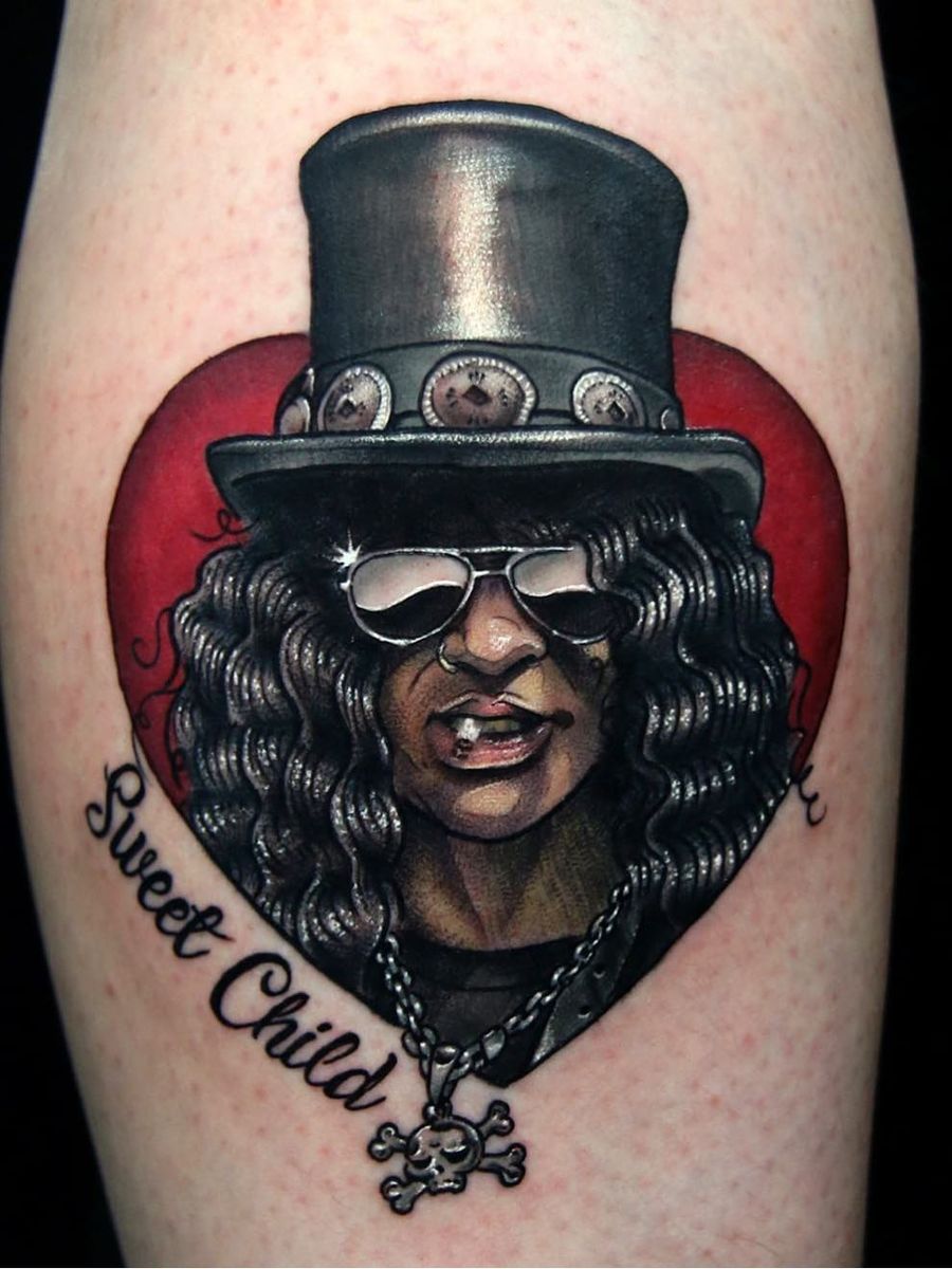 Tattoo uploaded by Tattoodo • Slash tattoo by Siho #Siho #tattoodo # ...