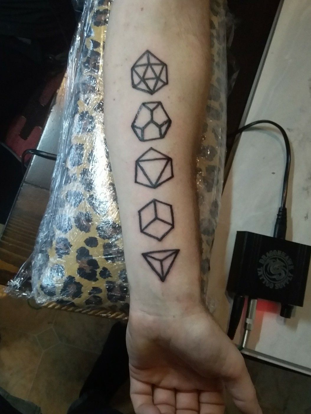 Platonic Solid Tattoos Tattoo Uploaded By Bálint Fedor • Tattoodo