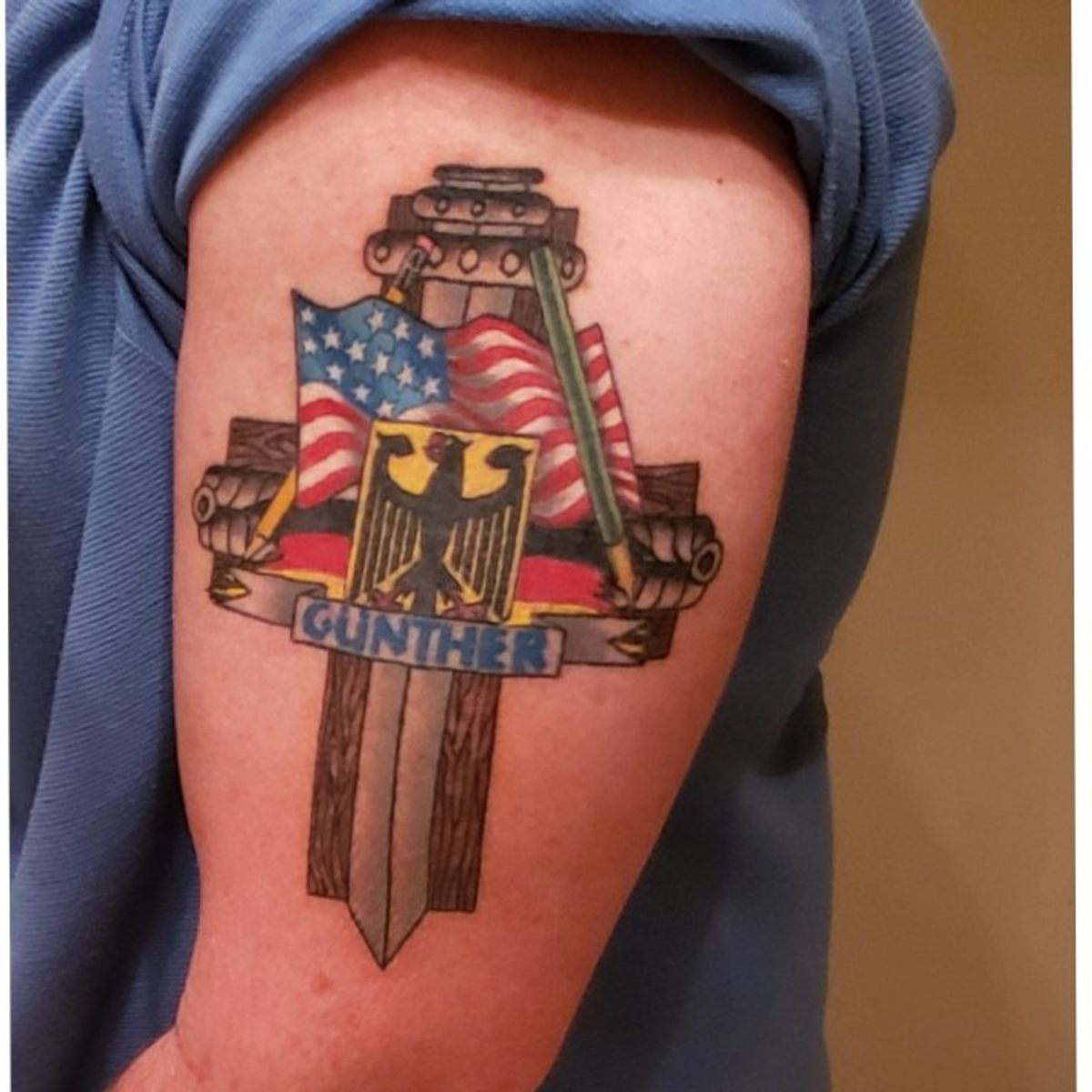 Tattoo uploaded by Douglas Guenther • My Family Ancestry design inked ...