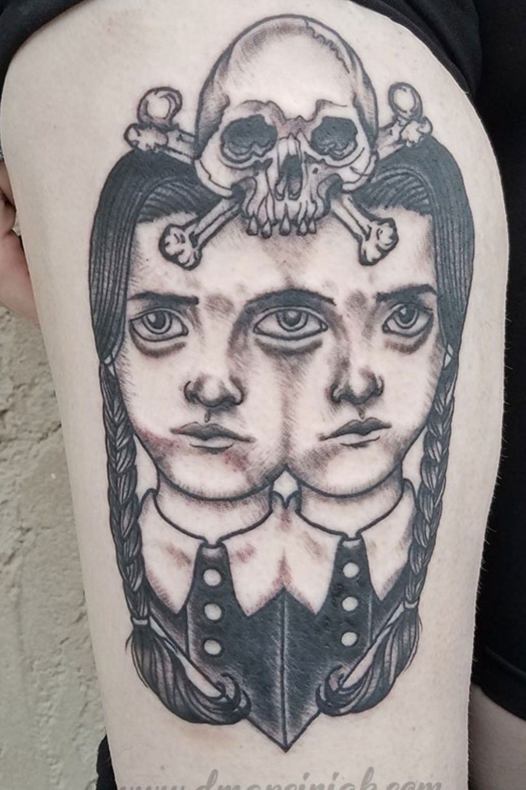 Wednesday tattoo ideas - Bronctattooaus.com