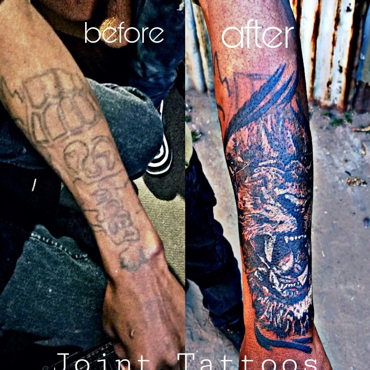 Tattoo uploaded by Joint Tattoo Art • Cover up in progress #Inked ...