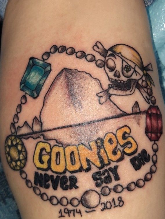 Goonies Never Say Die Tattoo