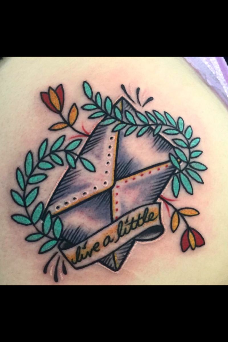 Tattoo uploaded by Ken Dean • A letter is better 😊 • Tattoodo