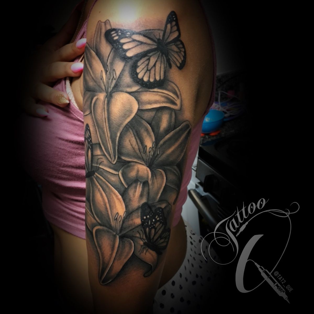 Tattoo uploaded by Quinton Artis • Floral half sleeve • Tattoodo