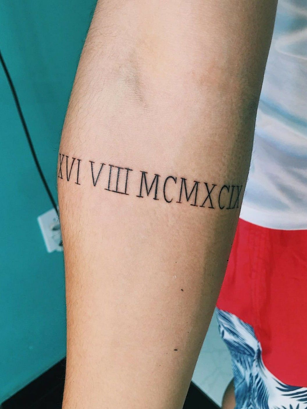 Numeros Romanos Tattoos ADESIVO DE TATUAGEM RELÓGIO NÚMEROS ROMANOS