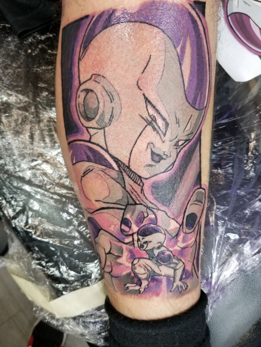 Tattoo uploaded by Rodney Savage • Frieza • Tattoodo