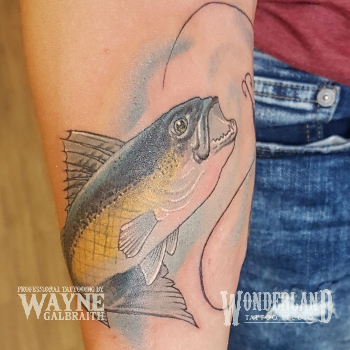 Tattoo uploaded by Wayne Galbraith • Got to do this awesome walleye ...