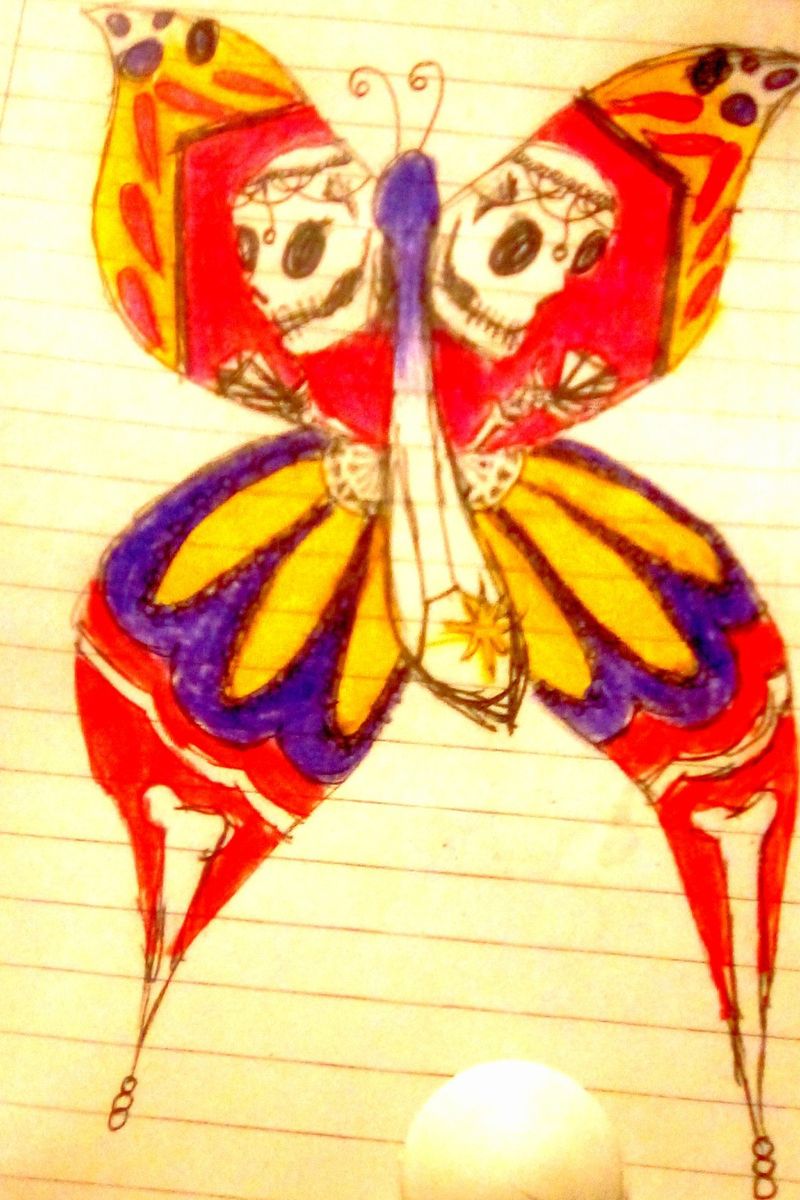 Tattoo uploaded by Jessica Sayers • butterfly made by me • Tattoodo