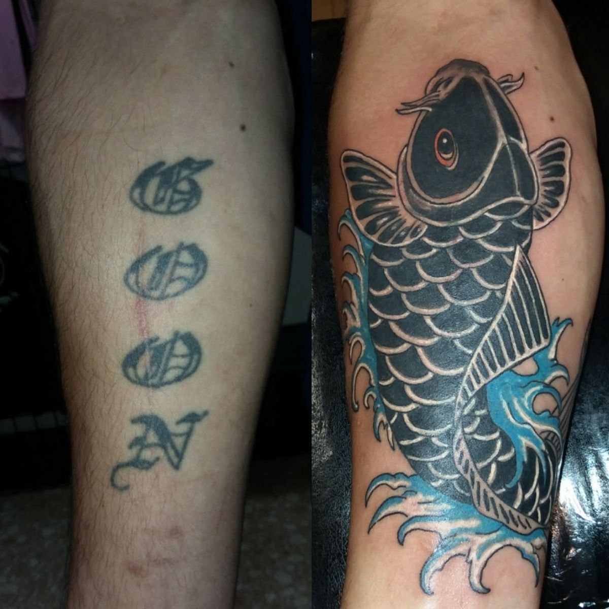 Tattoo uploaded by Crazy Dayz Tattoo • Cover up i recently finished for ...