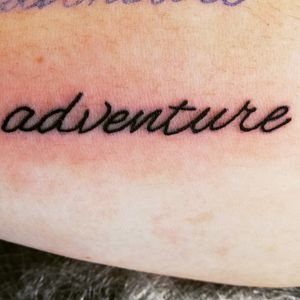 Tattoo uploaded by Hayley Holmquest • Adventure is out there! • Tattoodo