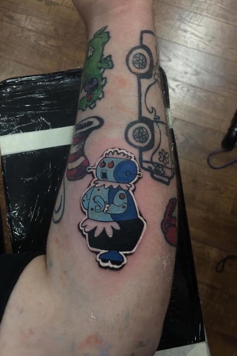 Tattoo uploaded by Hunter Young • Jetsons maid sticker tattoo • Tattoodo