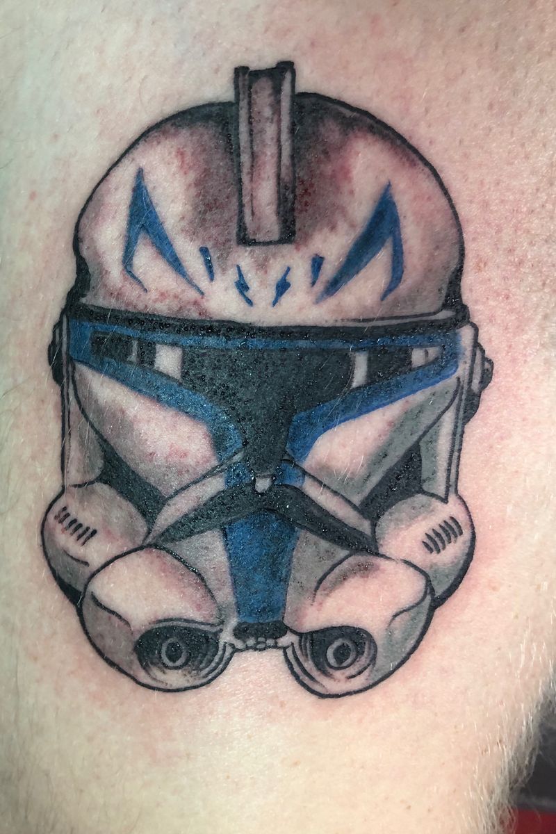 Tattoo uploaded by Sam Stinemetze • Starwars 501st rex #starwars # ...