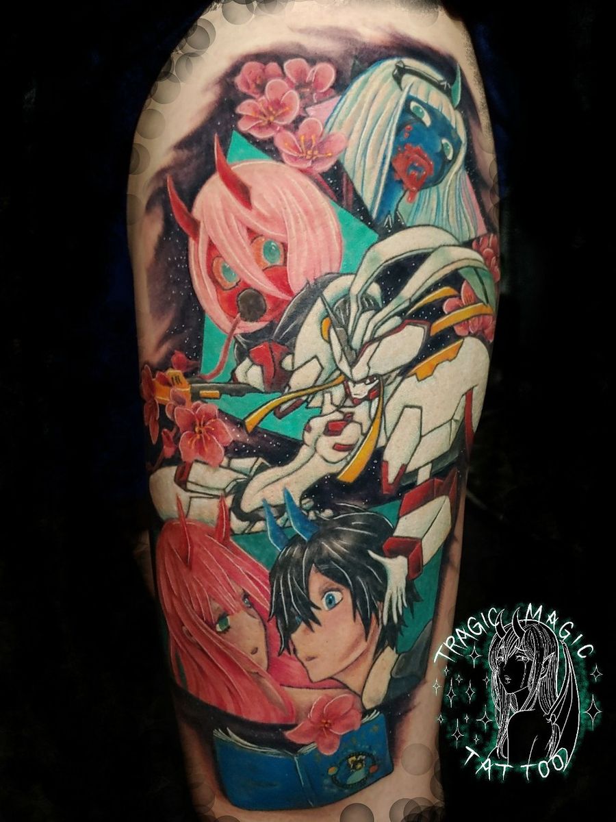 Tattoo uploaded by James Montgomery • Darling in the Franxx • Tattoodo