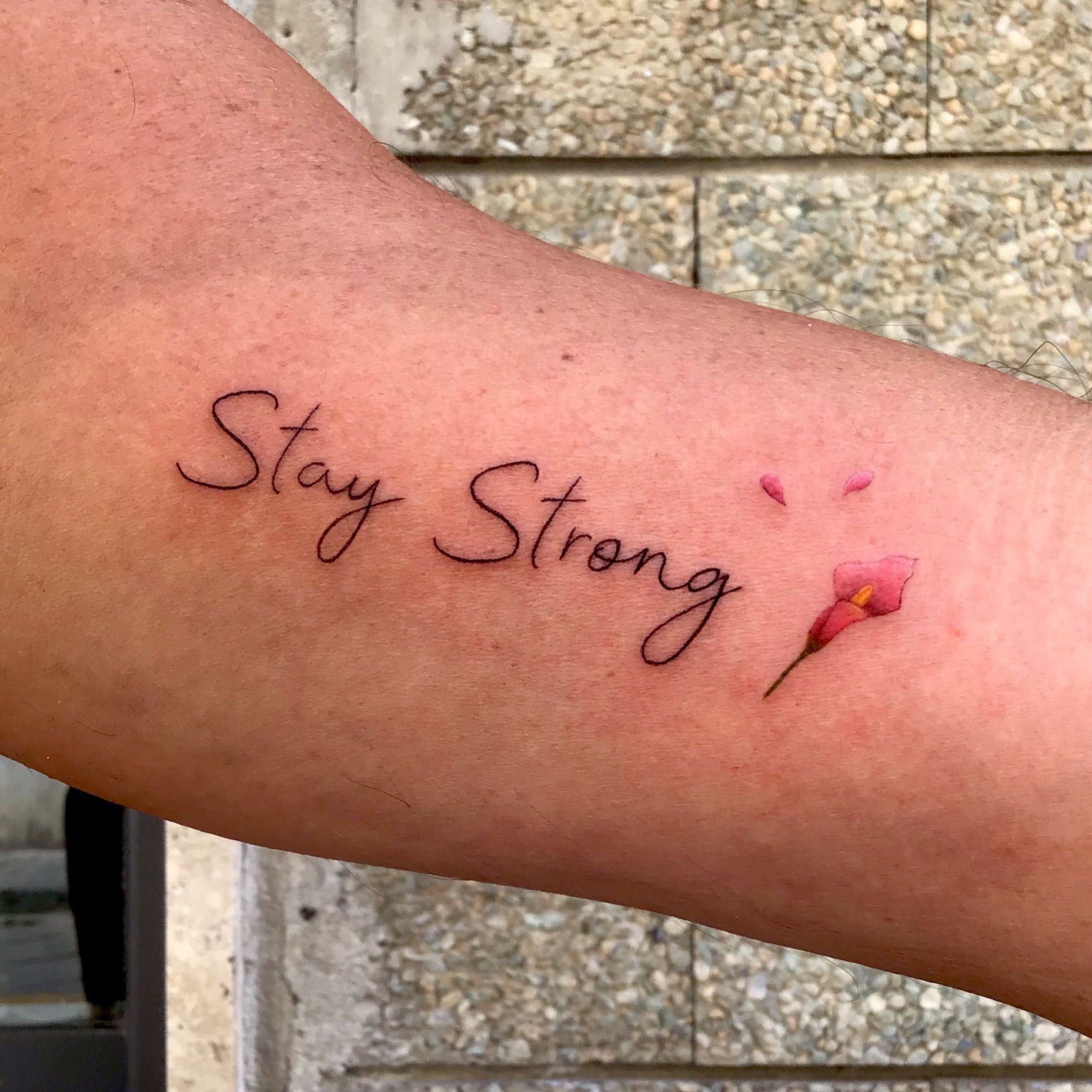 Stay Strong Tattoo