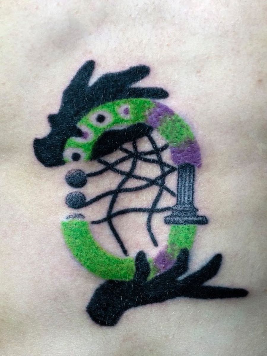 Tattoo uploaded by Anna • "Effect of the observer" The effect of the ...