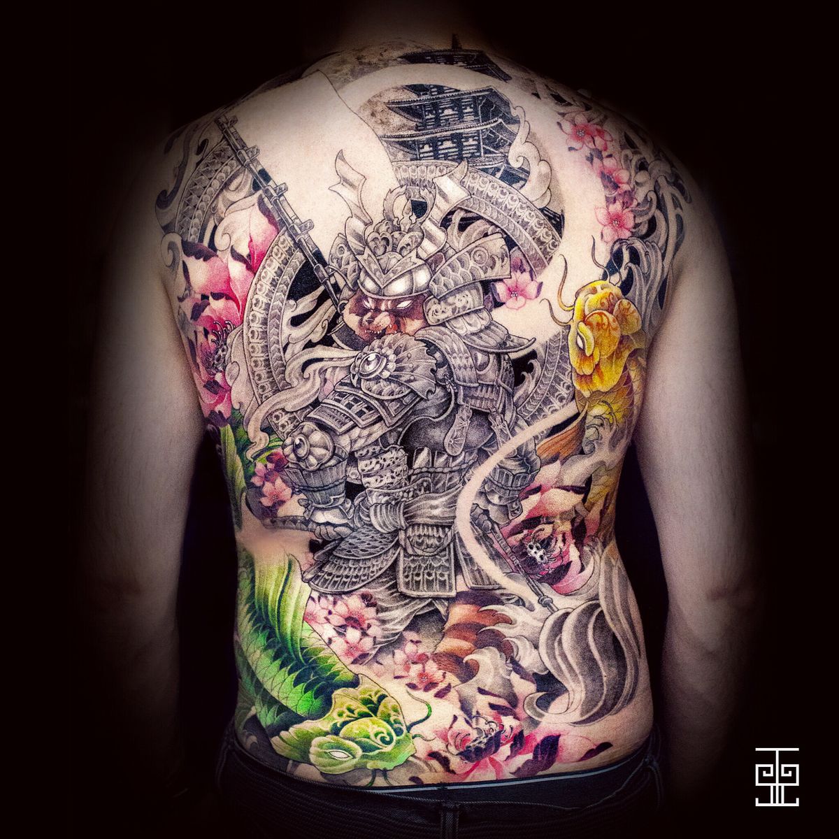 Tattoo uploaded by Starasian Tattoo-Team • Tanuki Samurai • Tattoodo