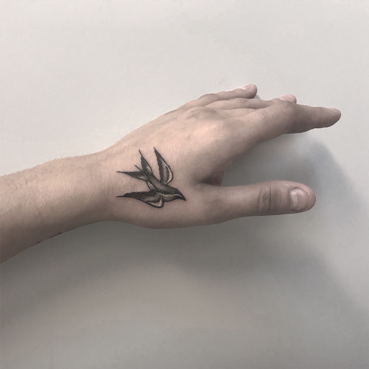 Tattoo uploaded by sensitivstorm • Delicate hand tattoo🖤 • Tattoodo