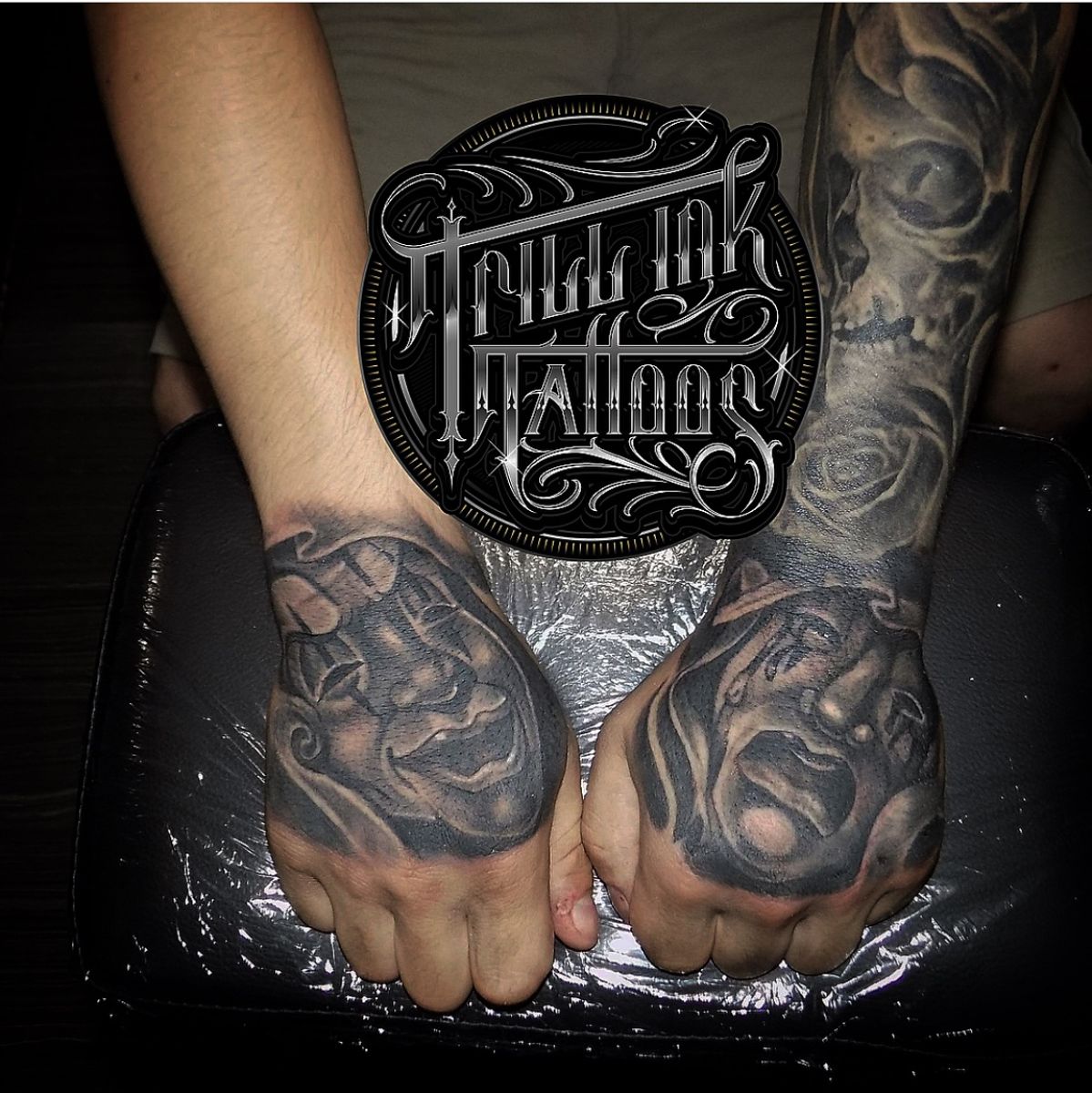 Tattoo uploaded by Trill Ink Tattoos • Both Hands & I Did the healed ...