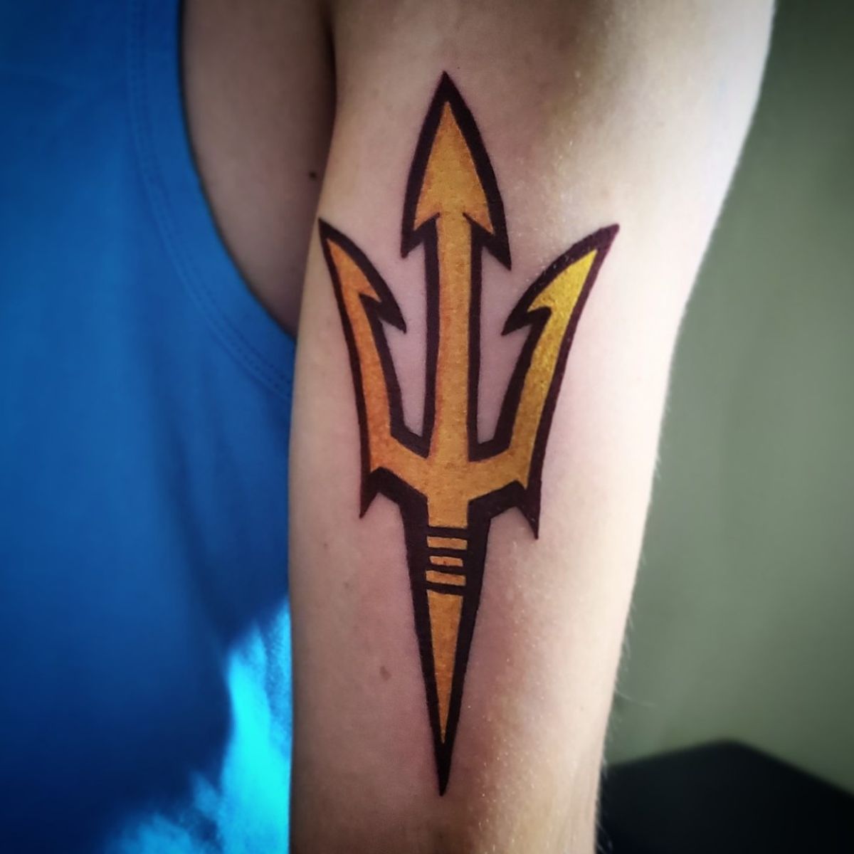 Tattoo uploaded by Fernando Talavera • #asu #sundevil • Tattoodo