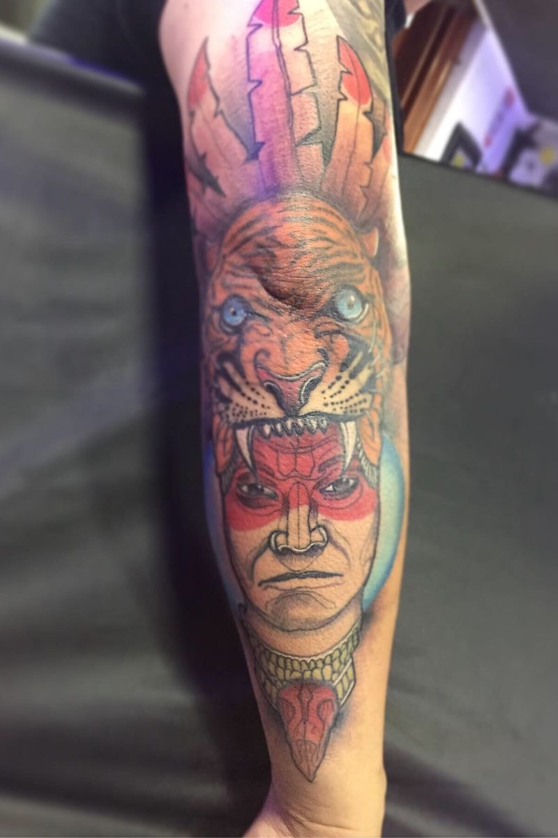 Tattoo uploaded by Marcos Rosei • Nativo americano 🏹 NEOTRADICIONAL ...