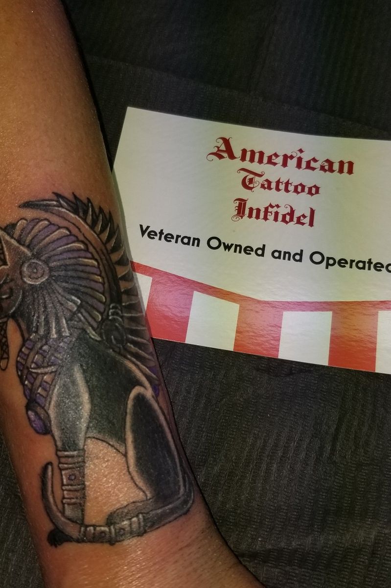 Tattoo uploaded by American Infidel Tattoo • Tattoodo