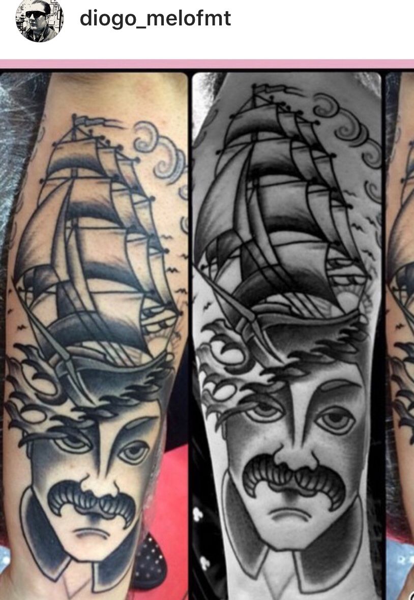 Ship and Face • Tattoodo