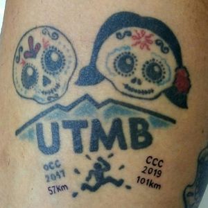 Tattoo uploaded by Ricardo Teixeira • UTMB tattoo updated!? • Tattoodo