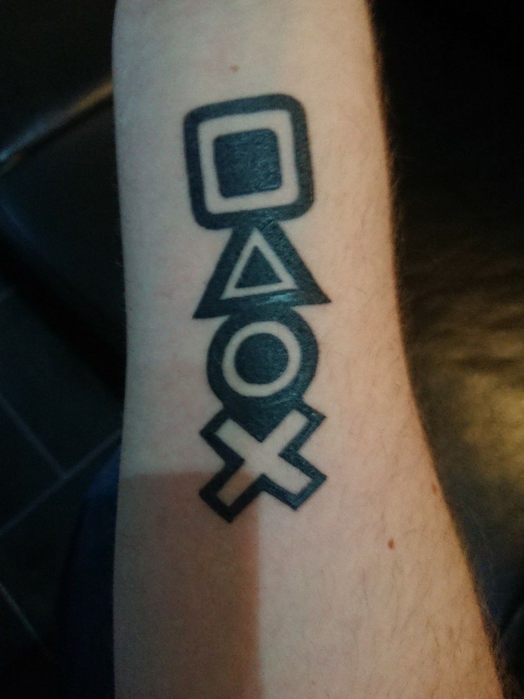 Xbox Buttons Tattoo