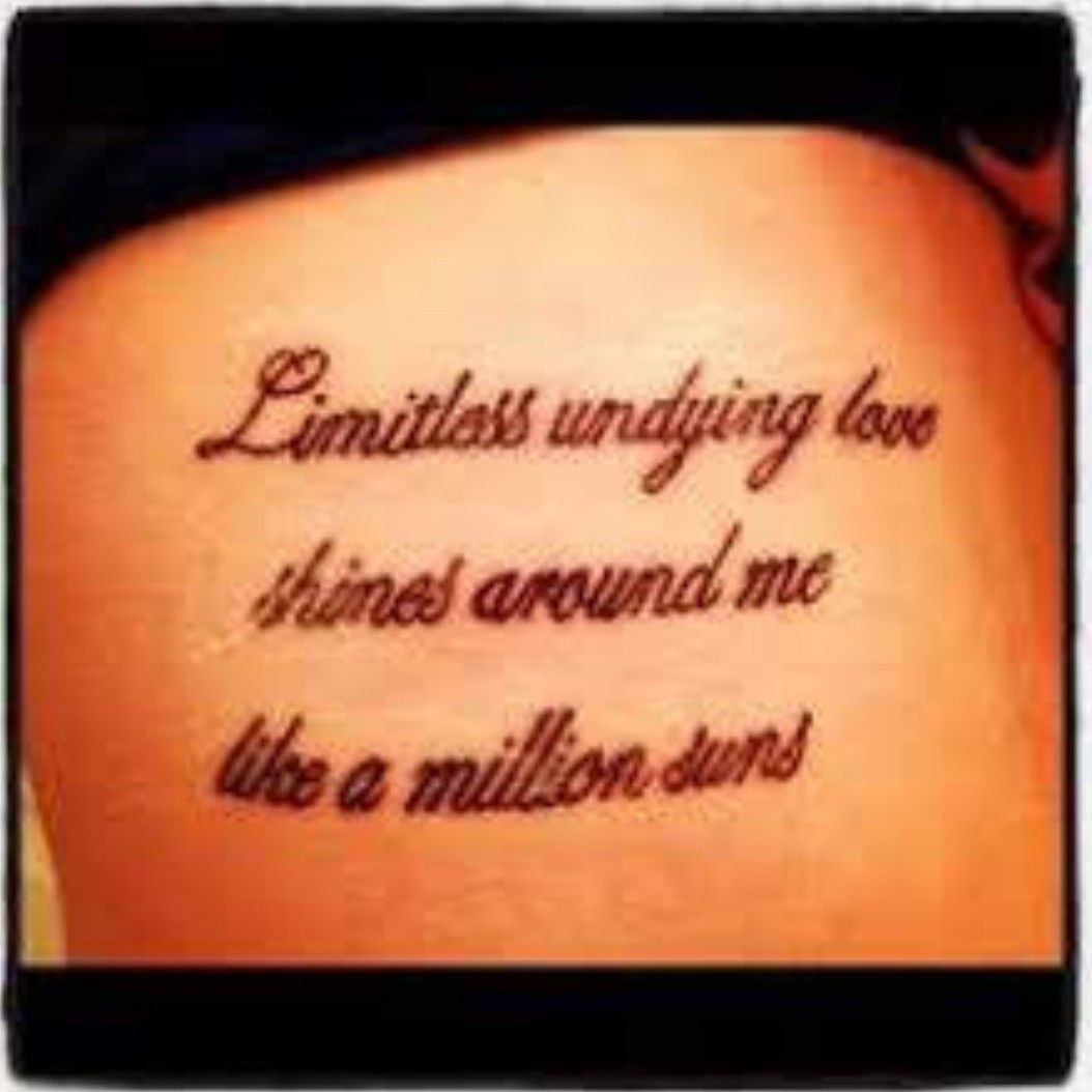 Limitless Undying Love Tattoos Flower Tattoo Ideas, Symbolism, And Art