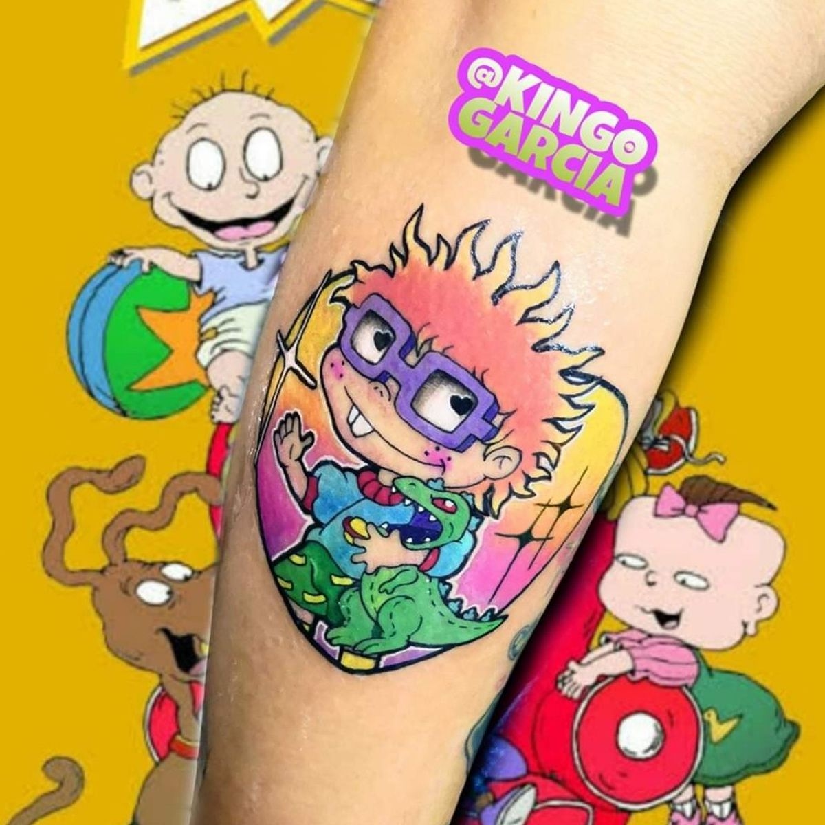 Tattoo uploaded by KINGO GARCIA • Rugrats Carlitos • Tattoodo