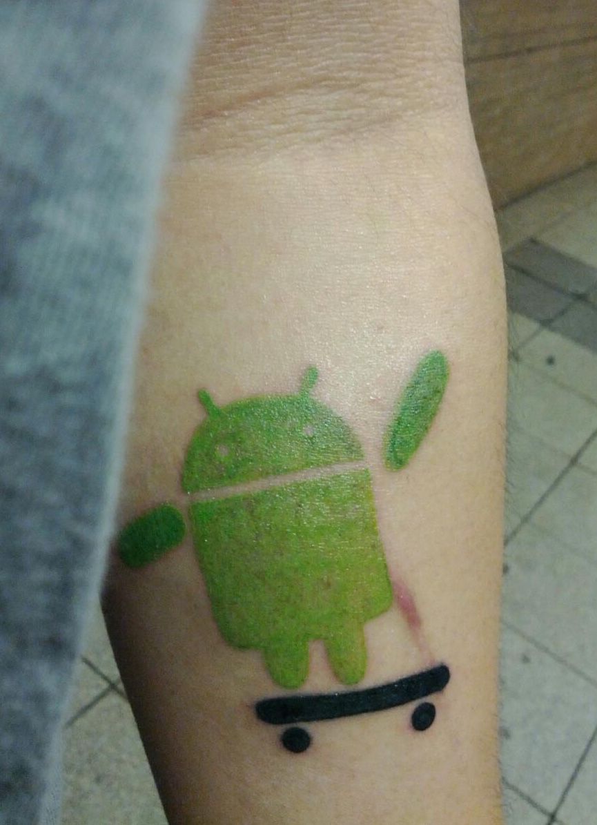 Android Logo Tattoos Gallery: The Worst Tech Tattoos Of All Time