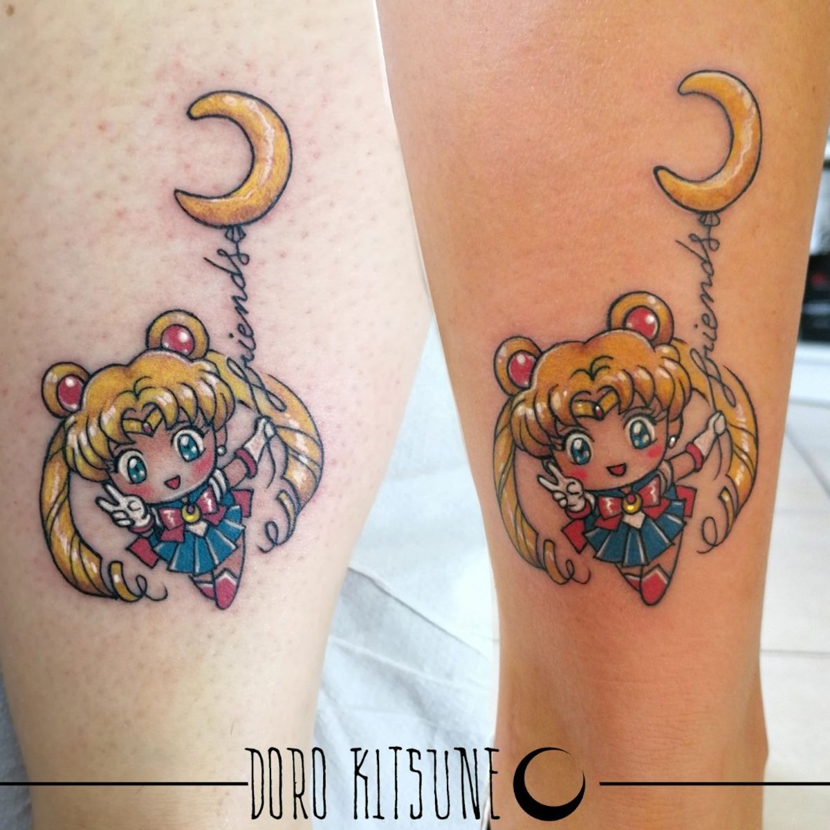 Tattoo uploaded by Doro Kitstune • Chibi sailor moon • Tattoodo