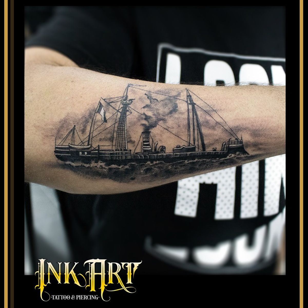 Tattoo uploaded by INK ART Tattoo & piercing • “ Nadie ama a su patria ...