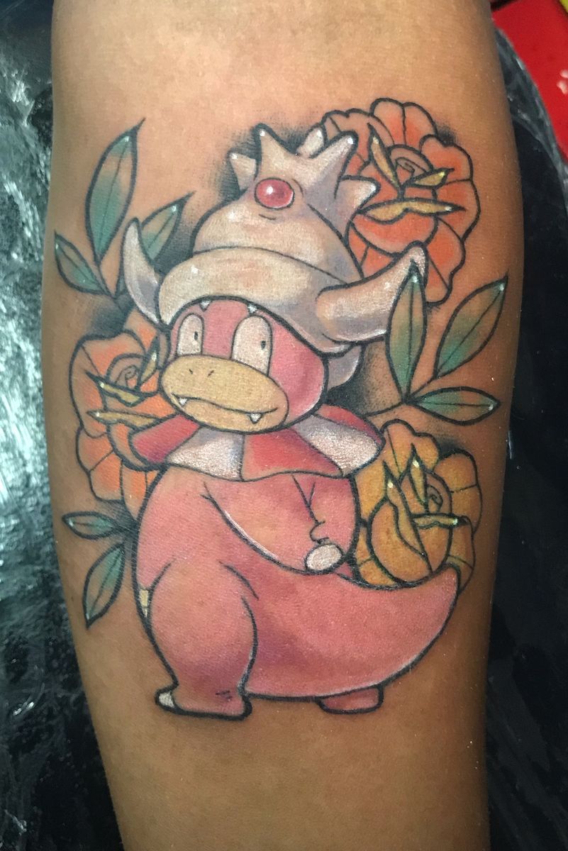 Tattoo uploaded by roachcola • #slowking #pokemon #otakutattoo # ...