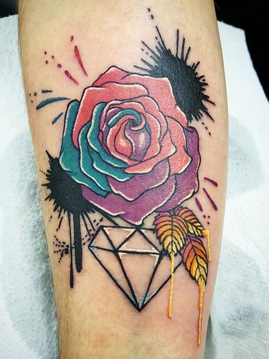 Tattoo uploaded by Ink Imaginarium • Abstract rose • Tattoodo