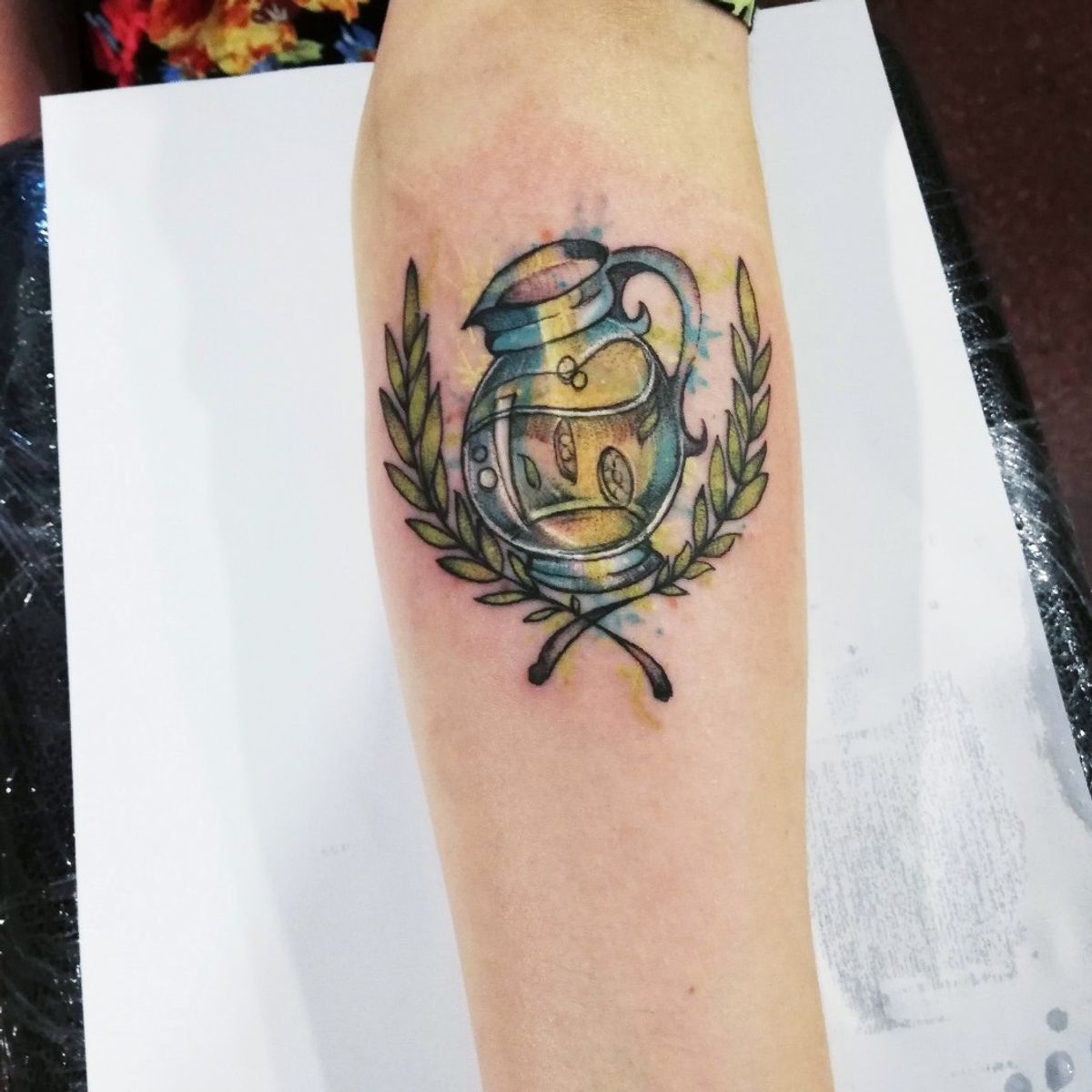 Tattoo uploaded by Melo Art • Custom lemonade tattoo • Tattoodo