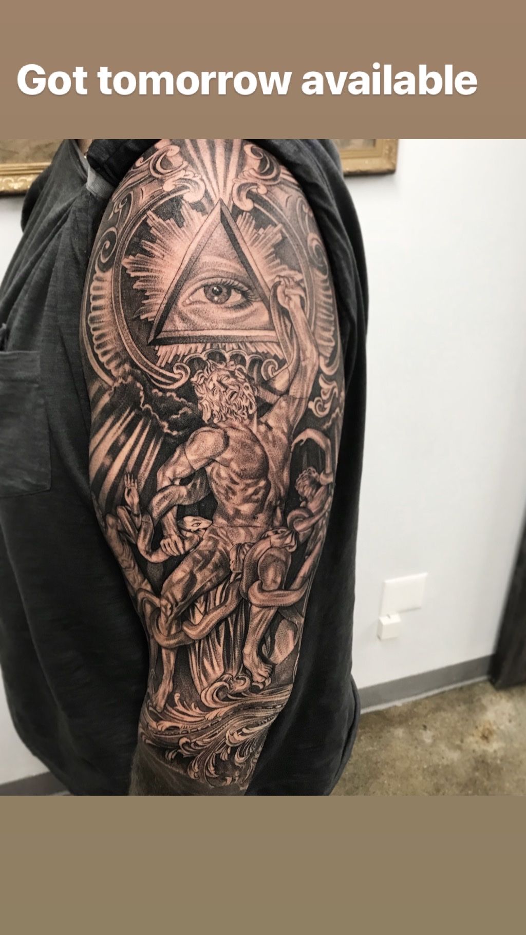 Graceful Black and Gray Realism Tattoo • Tattoodo