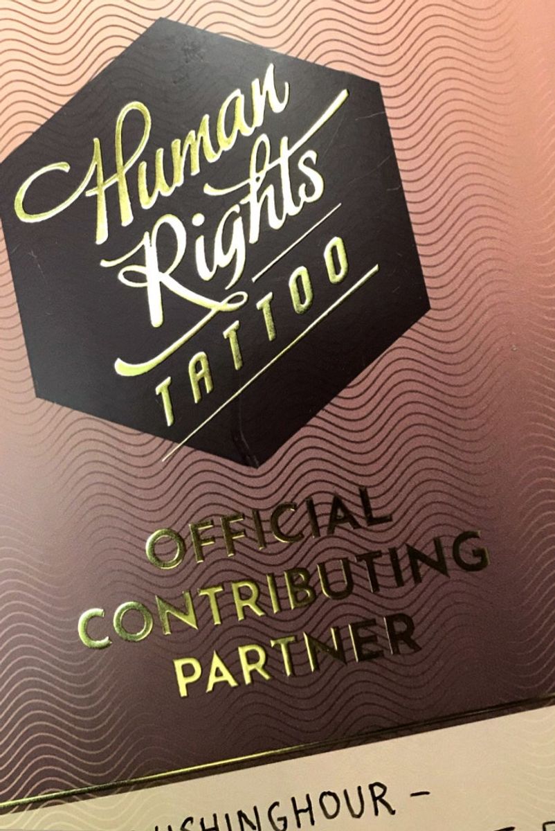 Tattoo uploaded by Bobby Grey • In december I tattooed for Human rights ...