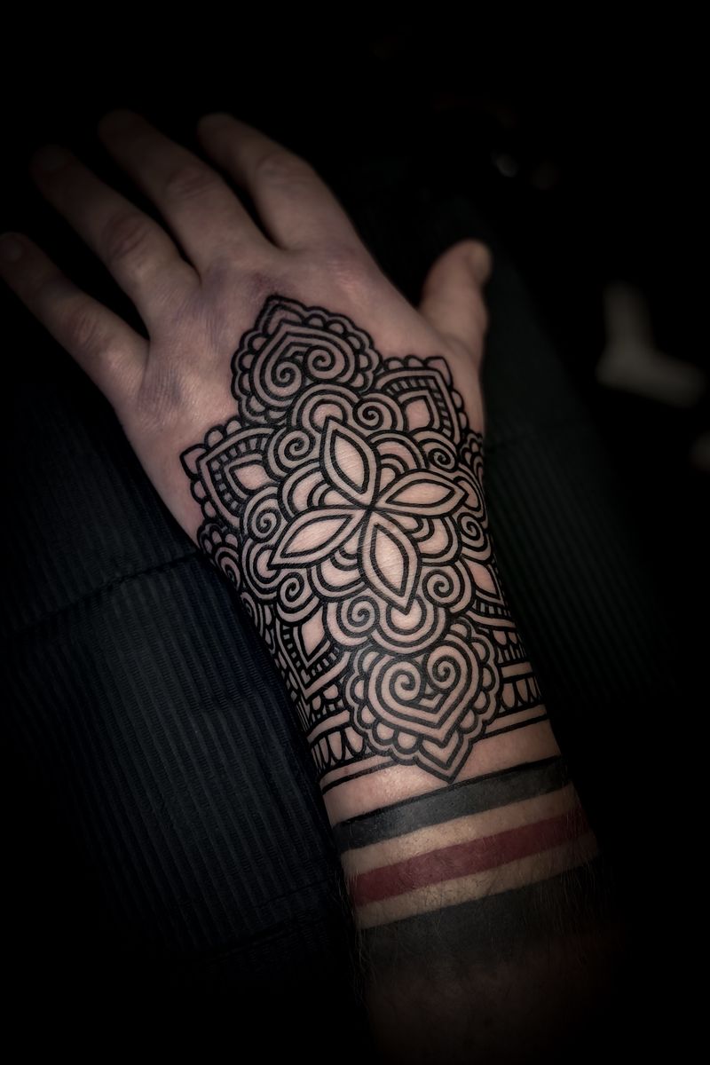 Tattoo uploaded by Dasly • Ornamental hand • Tattoodo
