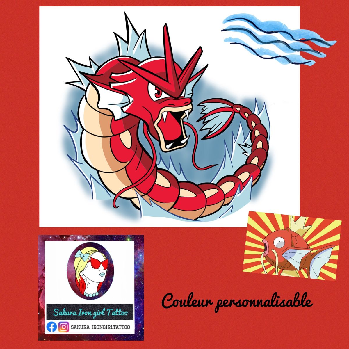 Tattoo uploaded by sakura irongirltattoo shop • La seconde variante du ...