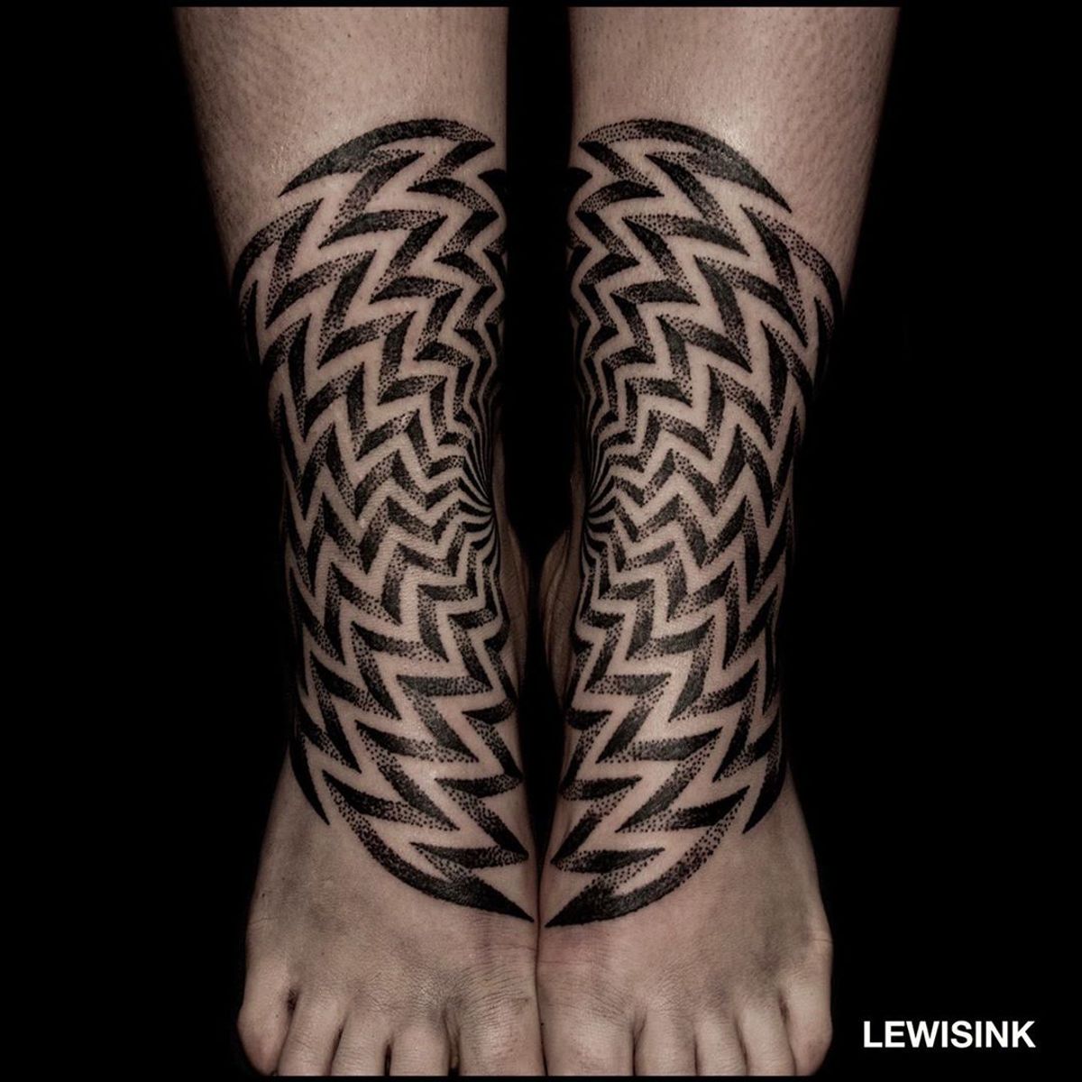 Tattoo uploaded by Lewisink • Blackwork geometric tattoo by Lewisink ...