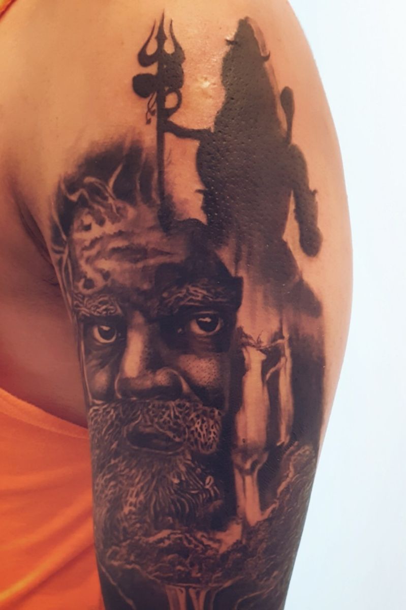 Tattoo uploaded by paulkanikabest • Raavan and Shiva tattoo. • Tattoodo
