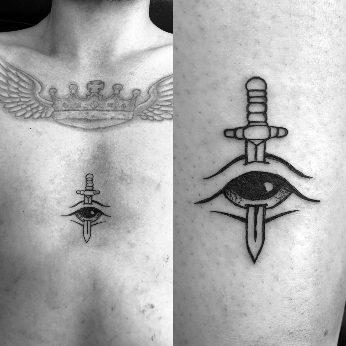 Tattoo uploaded by Stefan Damman • Eye sword • Tattoodo