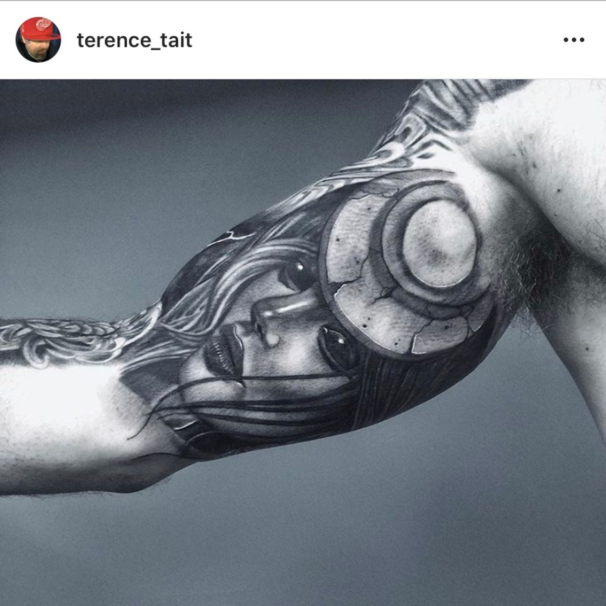 Tattoo uploaded by Terence Tait • Moon goddess - Terence Tait • Tattoodo