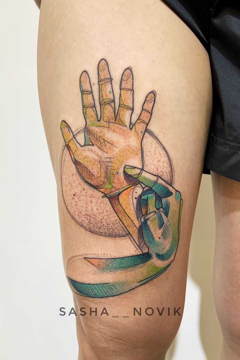 Tattoo uploaded by Sasha Novik • Language of the mute • Tattoodo
