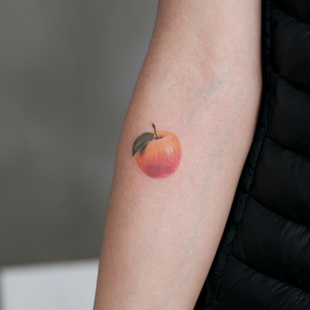 Apple Fruit Tattoo
