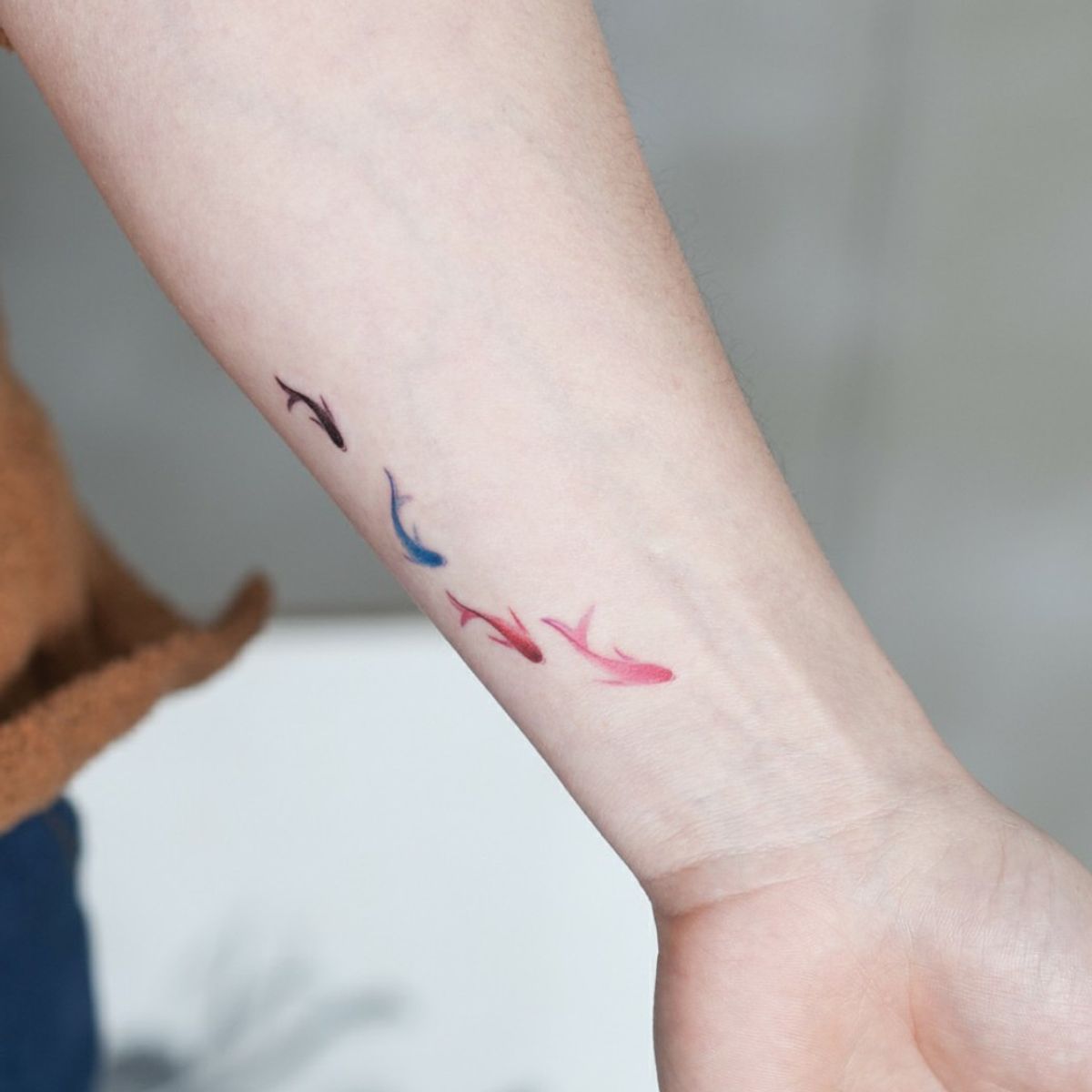 Tattoo uploaded by graffittoo • colorful fish tattoo • Tattoodo