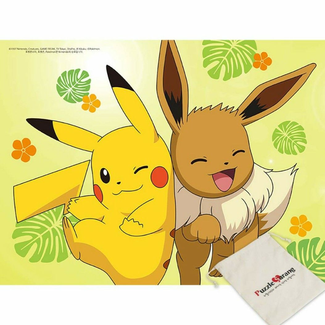 Eevee And Pikachu Pokemon Mystery Dungeon