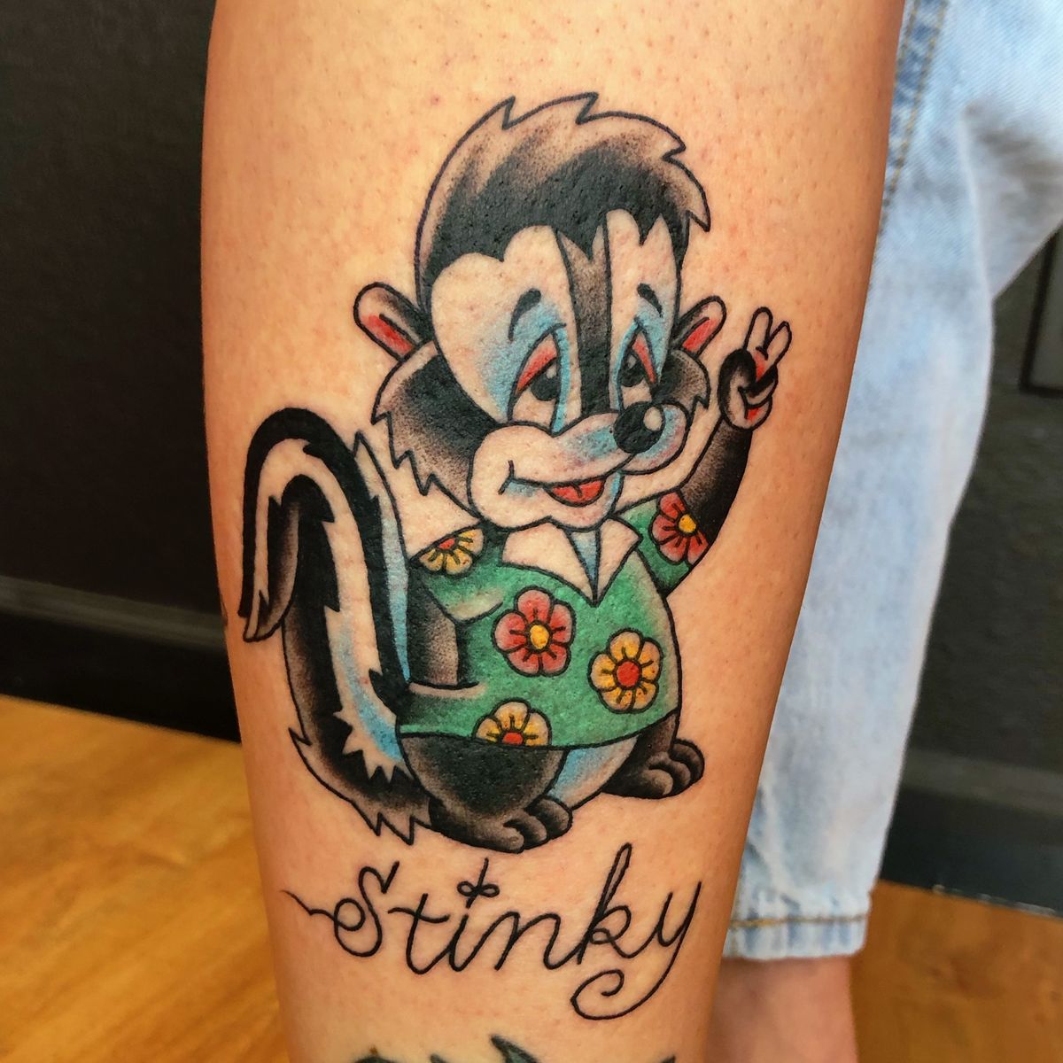 Tattoo uploaded by Adrian Roger Sanchez • Stinky • Tattoodo