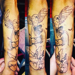 Tattoo uploaded by Temper • Time slipping away- Conceptualized • Tattoodo